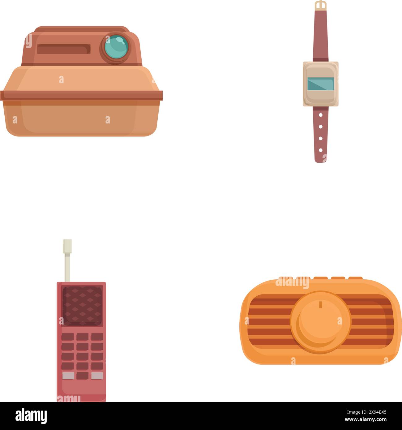 Explore our vast collection of vintage electronics hi-res stock ...