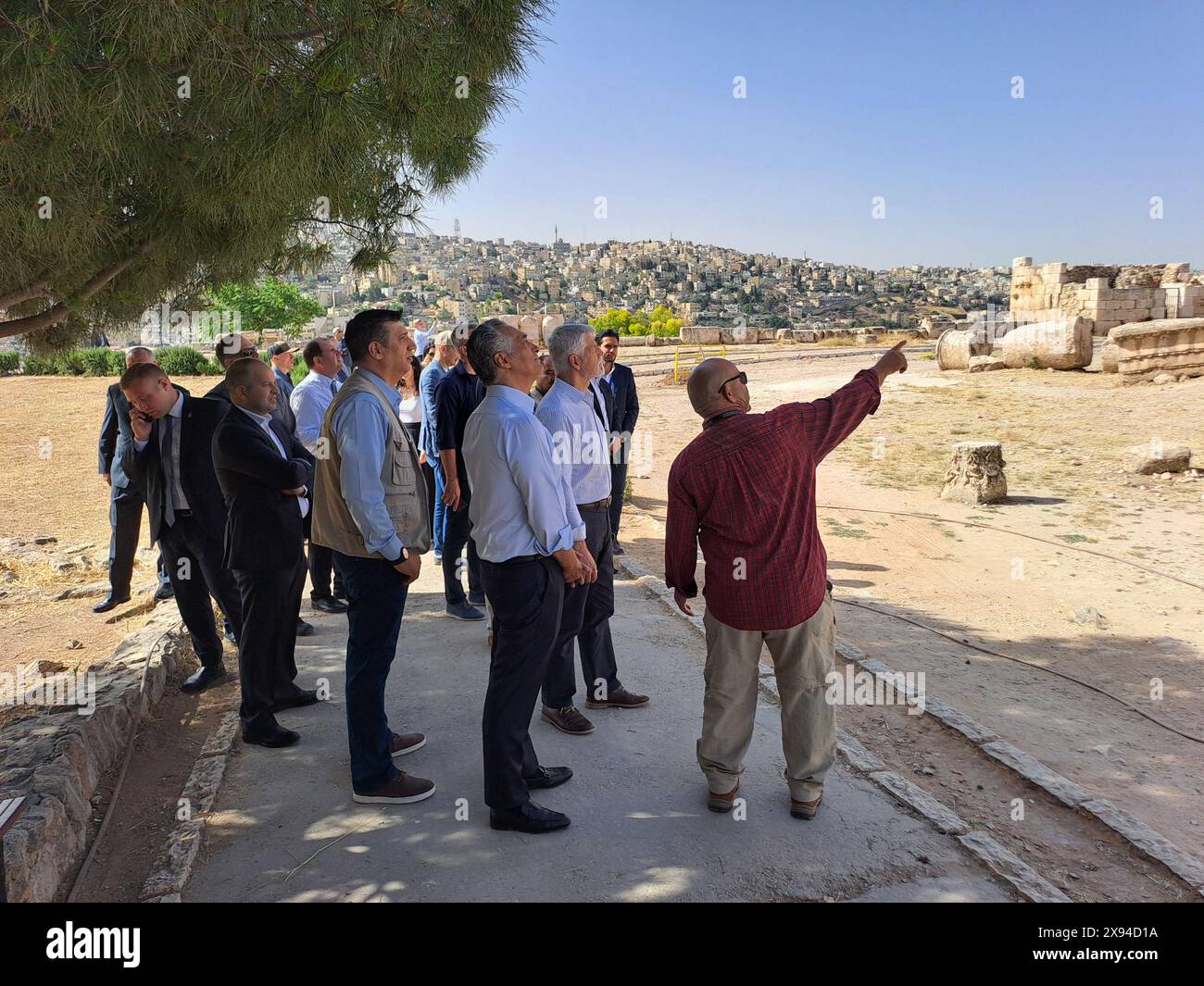 Amman, Jordan. 29th May, 2024. Czech President Petr Pavel (2nd from ...
