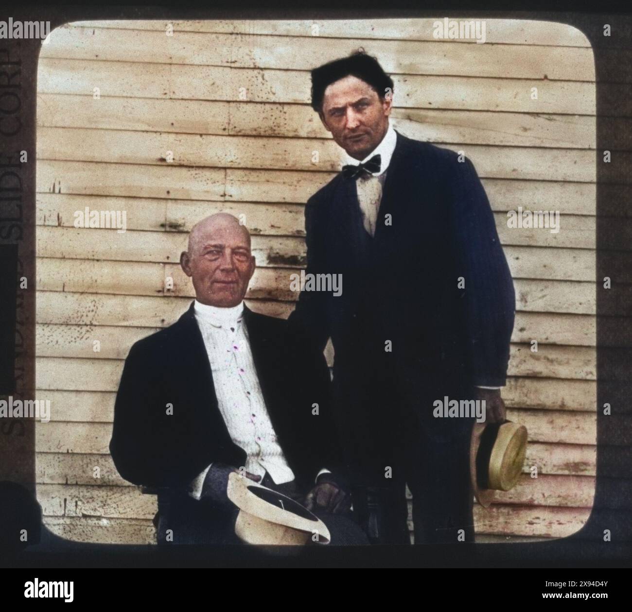 Harry Houdini and Harry Kellar, c 1915 Stock Photo - Alamy