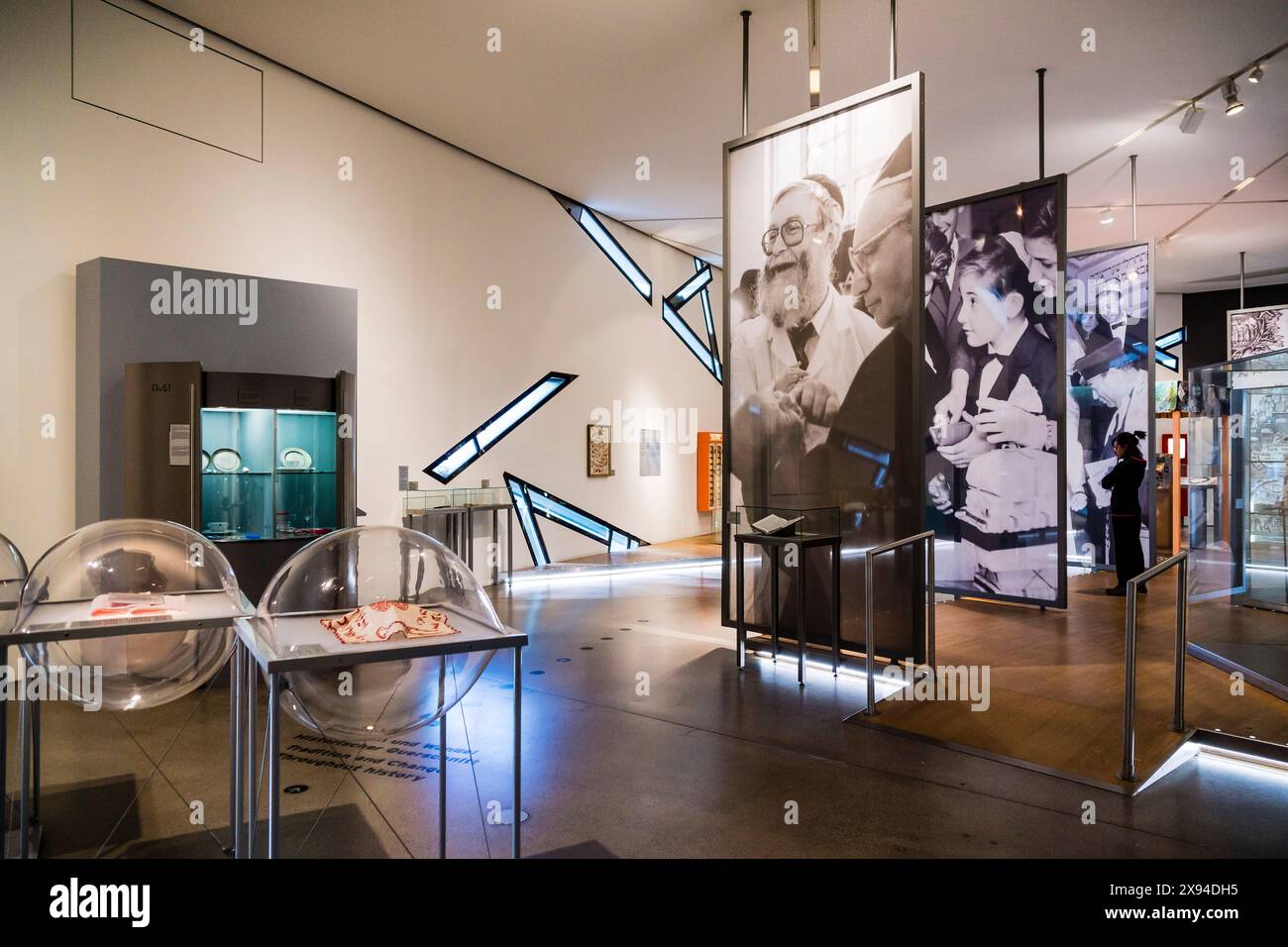 Jewish Museum Berlin, designed by Polish architect Daniel Libeskinds ...