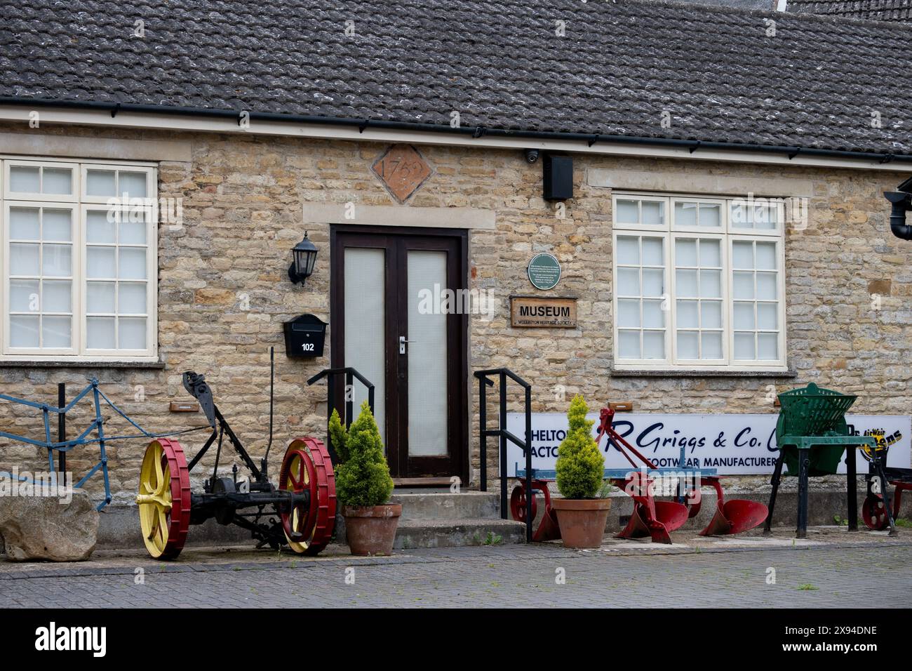 Wollaston Museum, Northamptonshire, England, UK Stock Photo - Alamy