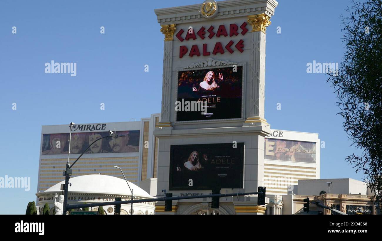 Las Vegas, Nevada, USA 16th May 2024 Weekends With Adele The Final Shows Marquee at CaesarÕs ...