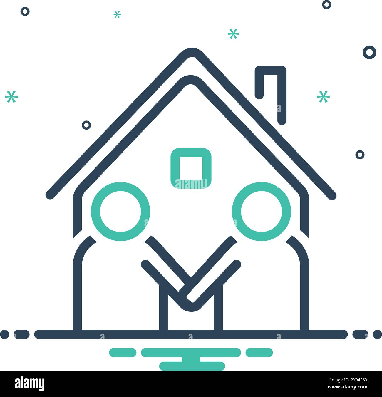 Icon for neighbor,vicinal Stock Vector Image & Art - Alamy