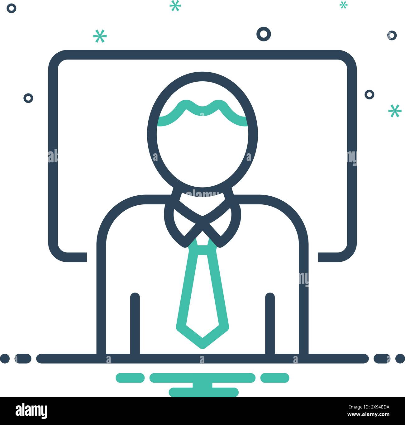 Icon for educator,teacher Stock Vector Image & Art - Alamy