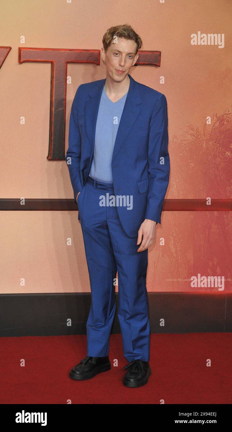 Harry Trevaldwyn at "The Acolyte" UK TV premiere, Odeon Luxe Leicester ...