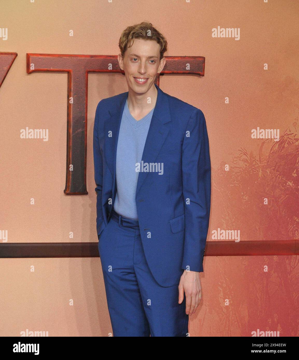 Harry Trevaldwyn at "The Acolyte" UK TV premiere, Odeon Luxe Leicester ...