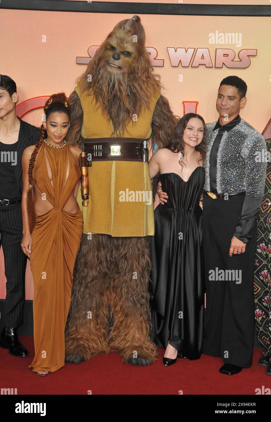 (left to right) Amandla Stenberg, Kelnacca, Dafne Keen, Charlie Barnett ...