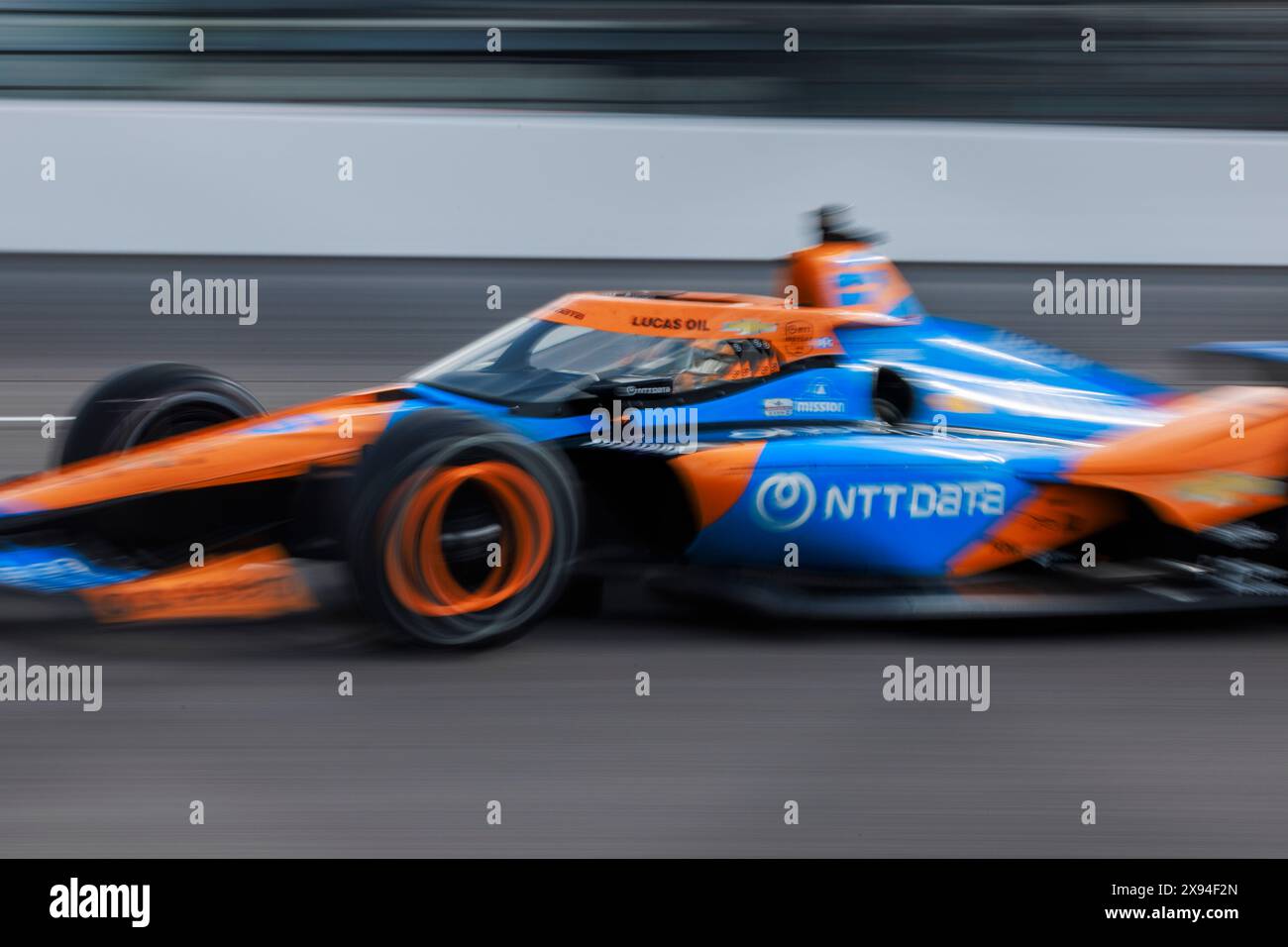 Indianapolis, United States. 26th May, 2024. Race car driver Callum ...