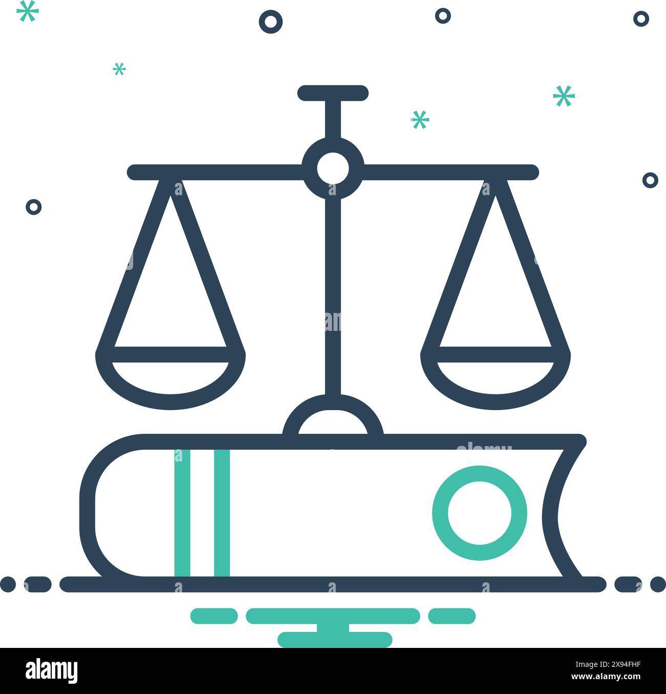 Justice book Stock Vector Images - Alamy