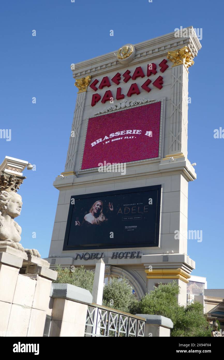 Las Vegas, Nevada, USA 16th May 2024 Weekends With Adele The Final Shows Marquee at CaesarÕs ...