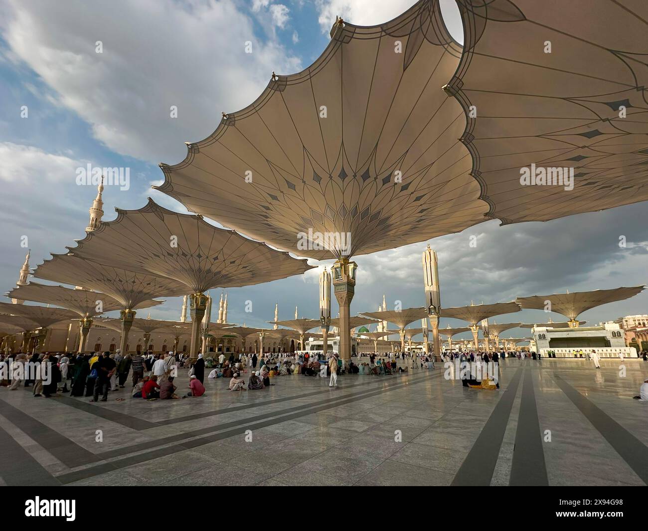 Al Madinah Al Munawwarah Islamic holy place in Saudi Arabia Stock Photo ...
