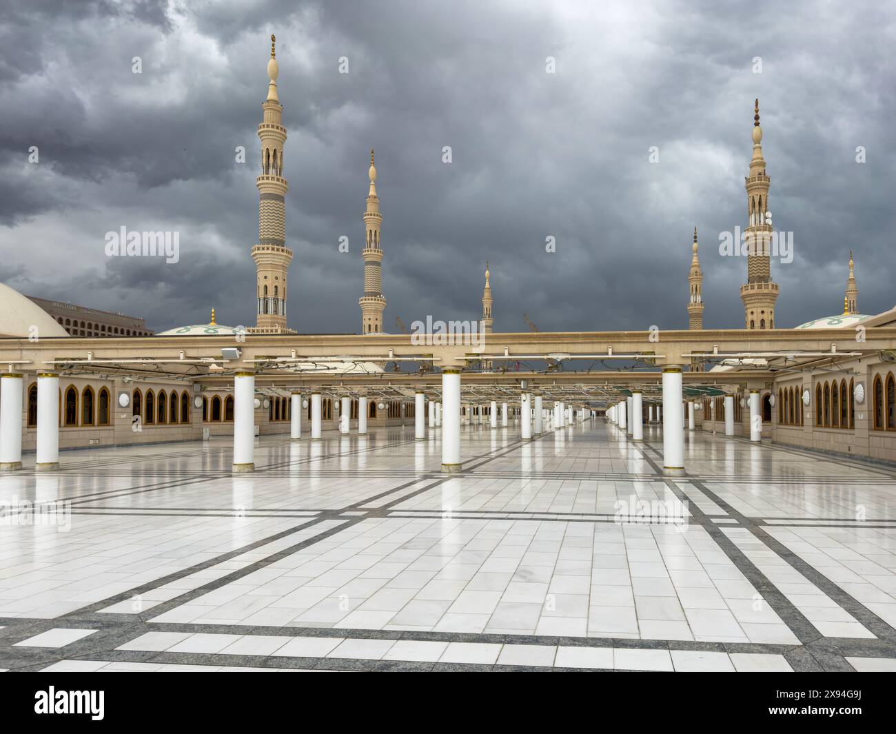 Al Madinah Al Munawwarah Islamic holy place in Saudi Arabia Stock Photo ...