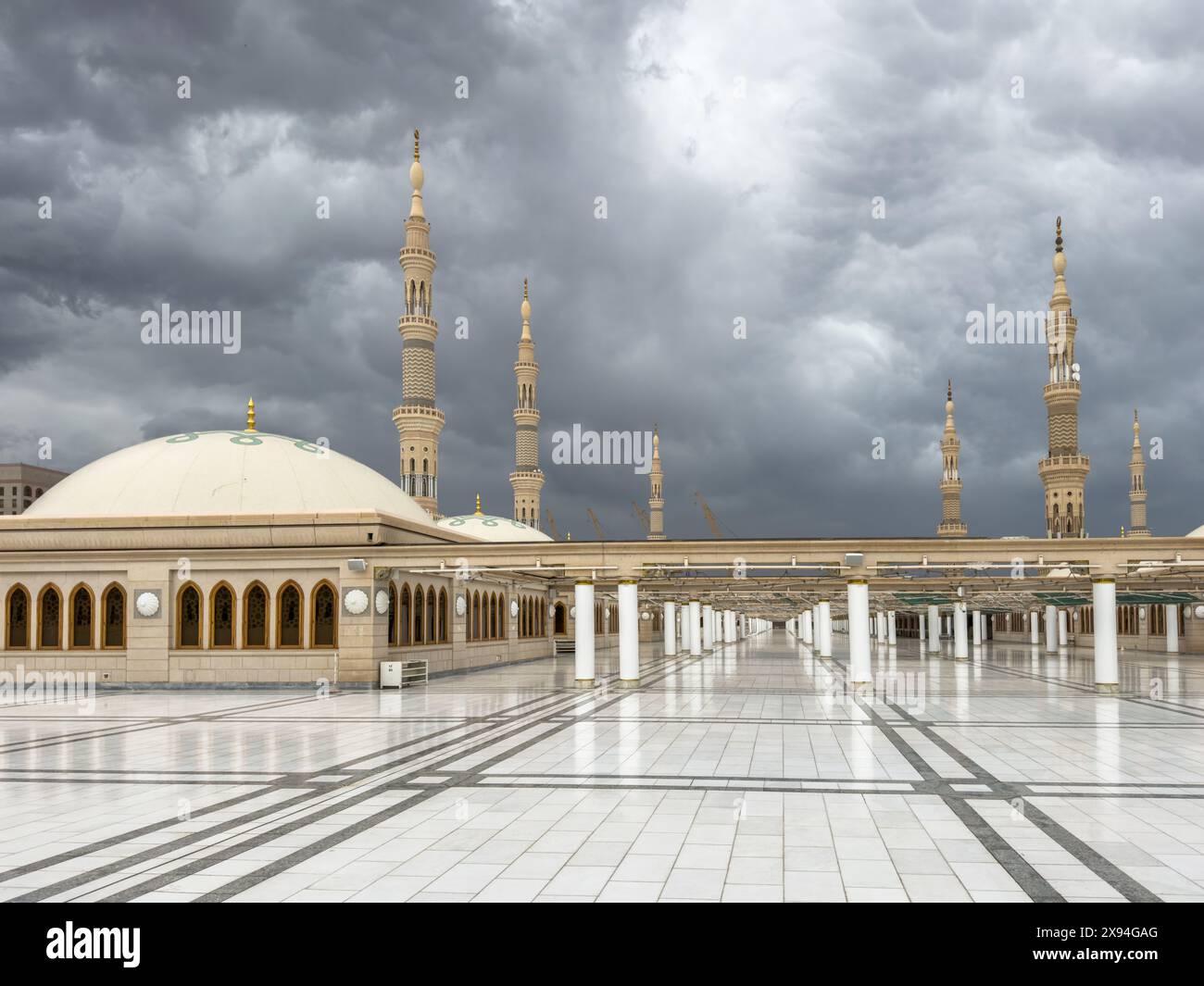 Al Madinah Al Munawwarah Islamic holy place in Saudi Arabia Stock Photo ...