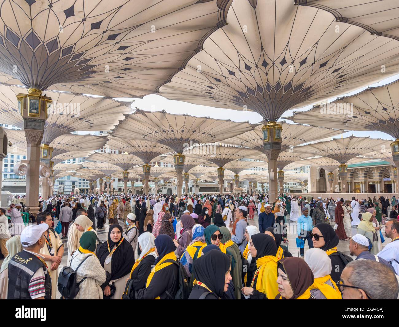 Al Madinah Al Munawwarah Islamic holy place in Saudi Arabia Stock Photo ...