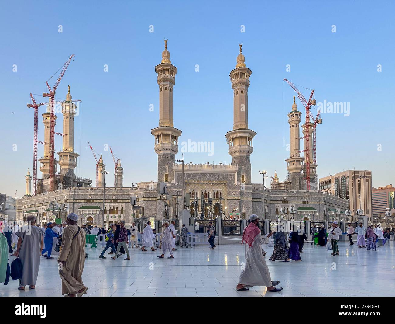Zam zam Tower or Clock Tower - Abraj Al Bait Masjid Al Haram - Macca ...