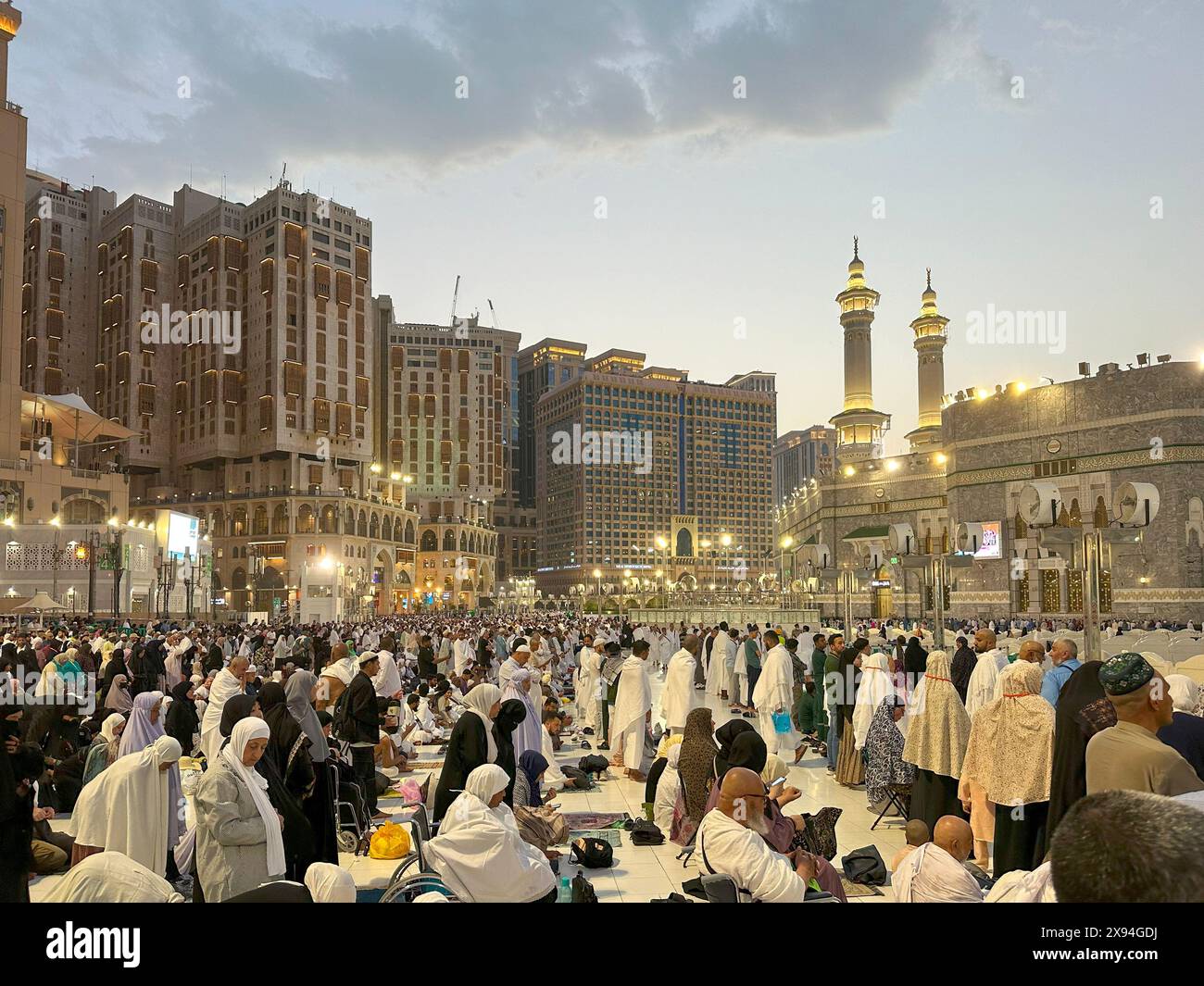 Zam zam Tower or Clock Tower - Abraj Al Bait Masjid Al Haram - Macca ...