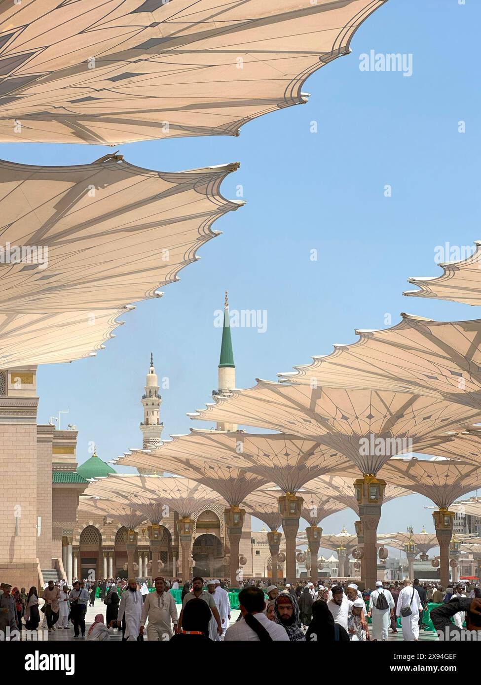 Al Madinah Al Munawwarah Islamic holy place in Saudi Arabia Stock Photo ...