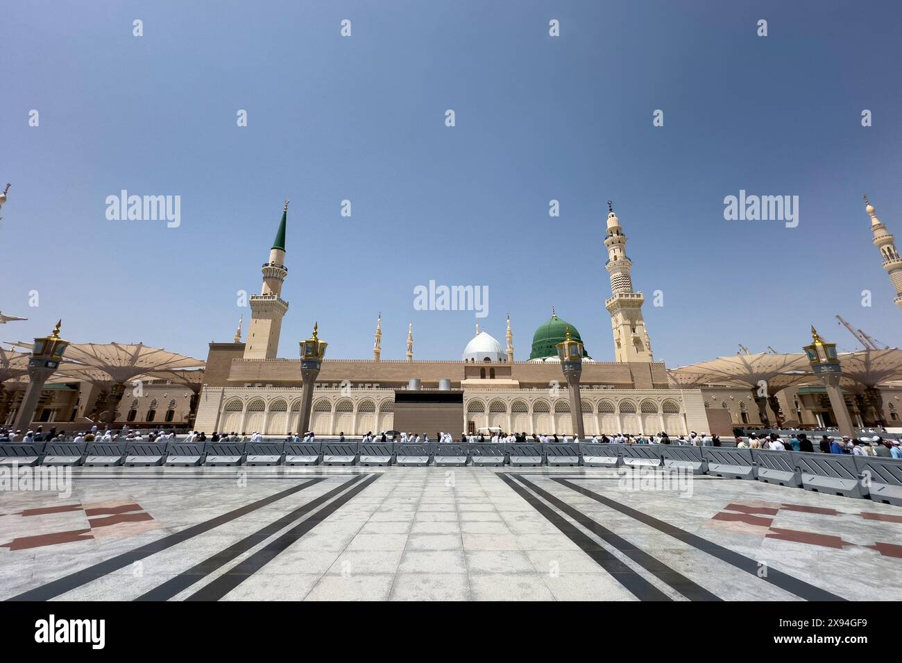 Al Madinah Al Munawwarah Islamic holy place in Saudi Arabia Stock Photo ...