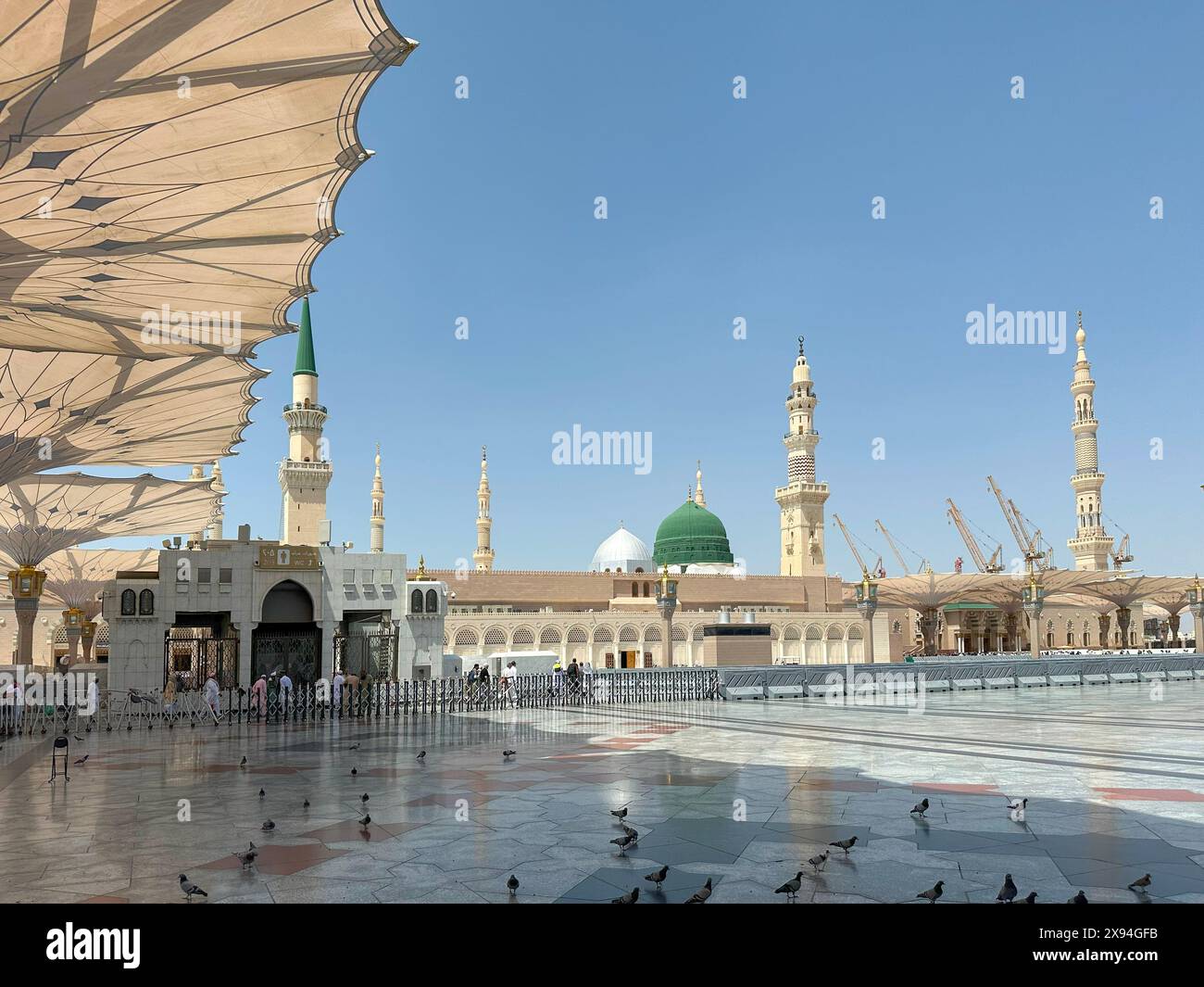 Al Madinah Al Munawwarah Islamic holy place in Saudi Arabia Stock Photo ...