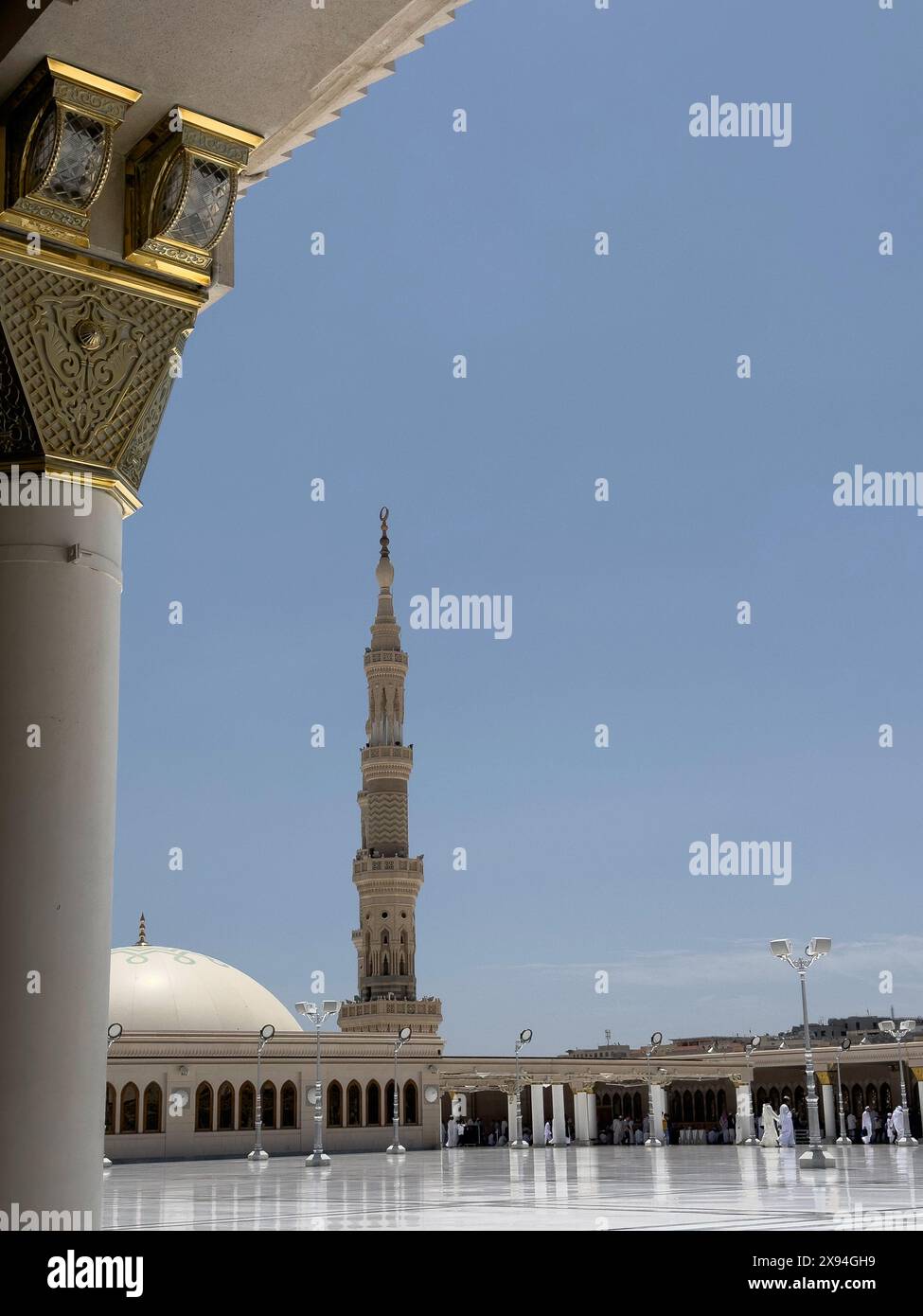 Al Madinah Al Munawwarah Islamic holy place in Saudi Arabia Stock Photo ...