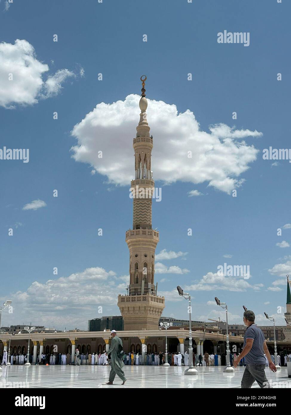 Al Madinah Al Munawwarah Islamic holy place in Saudi Arabia Stock Photo ...