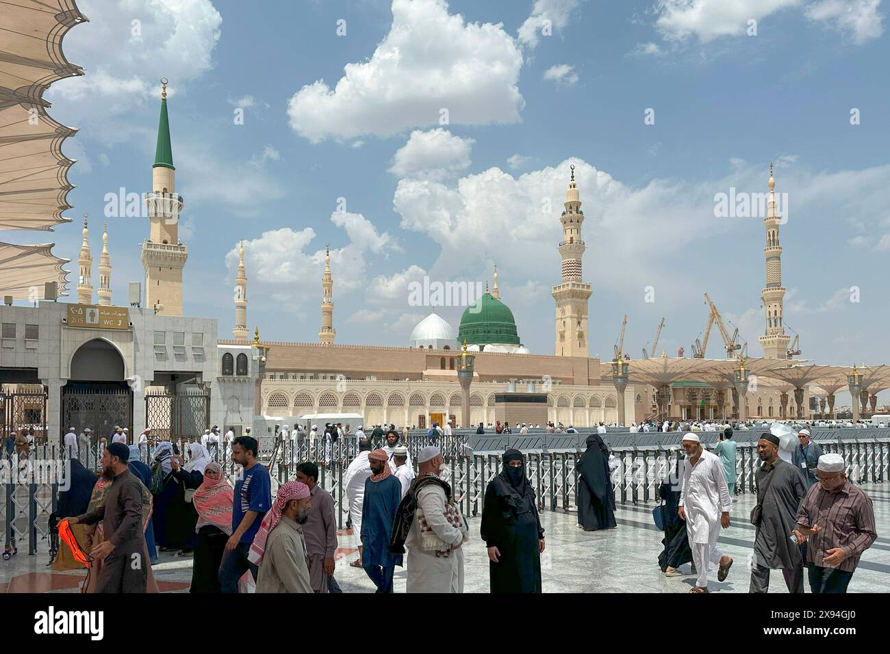 Al Madinah Al Munawwarah Islamic holy place in Saudi Arabia Stock Photo ...