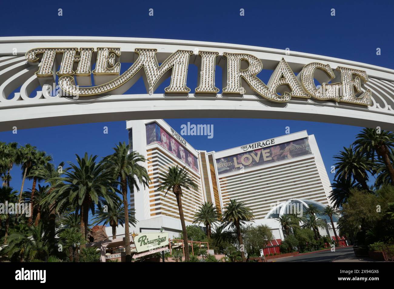 Las Vegas, Nevada, USA 16th May 2024 The Mirage Hotel & Casino at 3400 ...