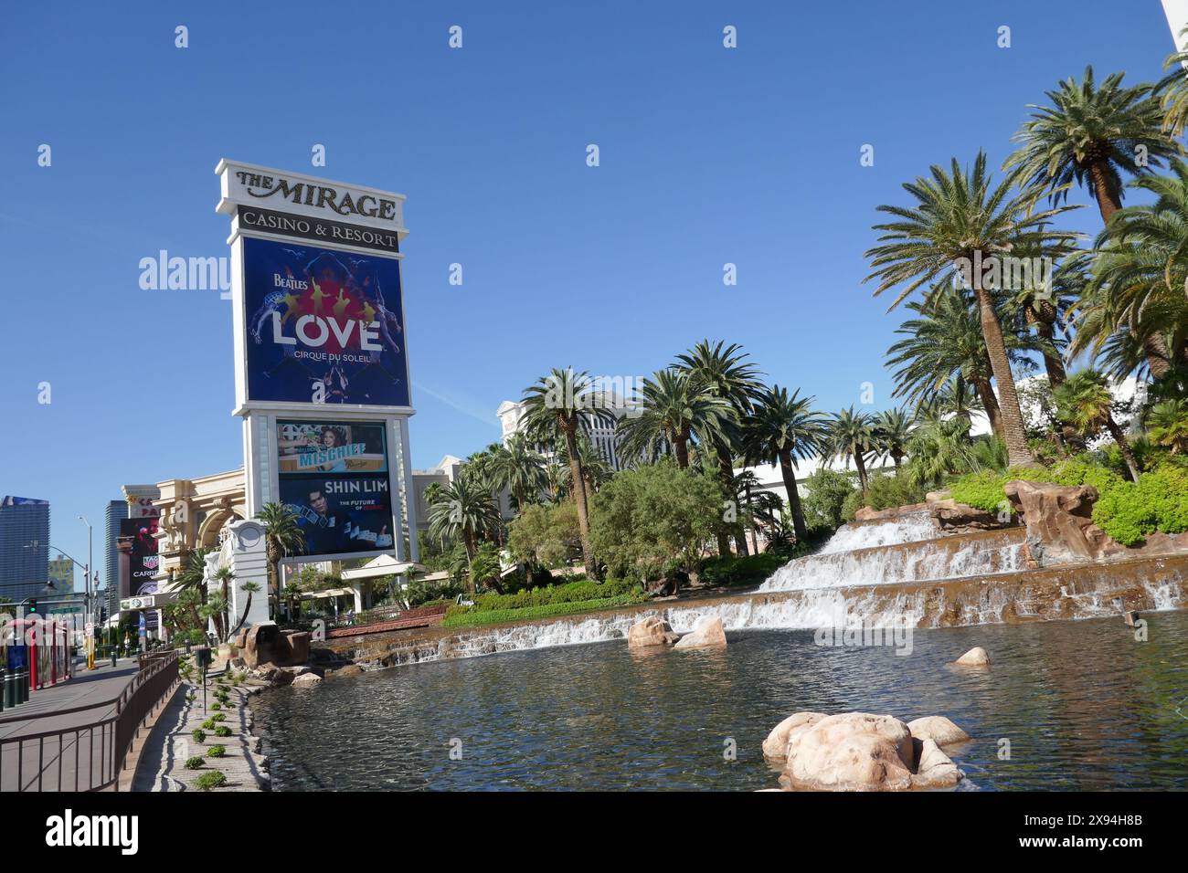 Las Vegas, Nevada, USA 16th May 2024 The Mirage Hotel & Casino at 3400 ...