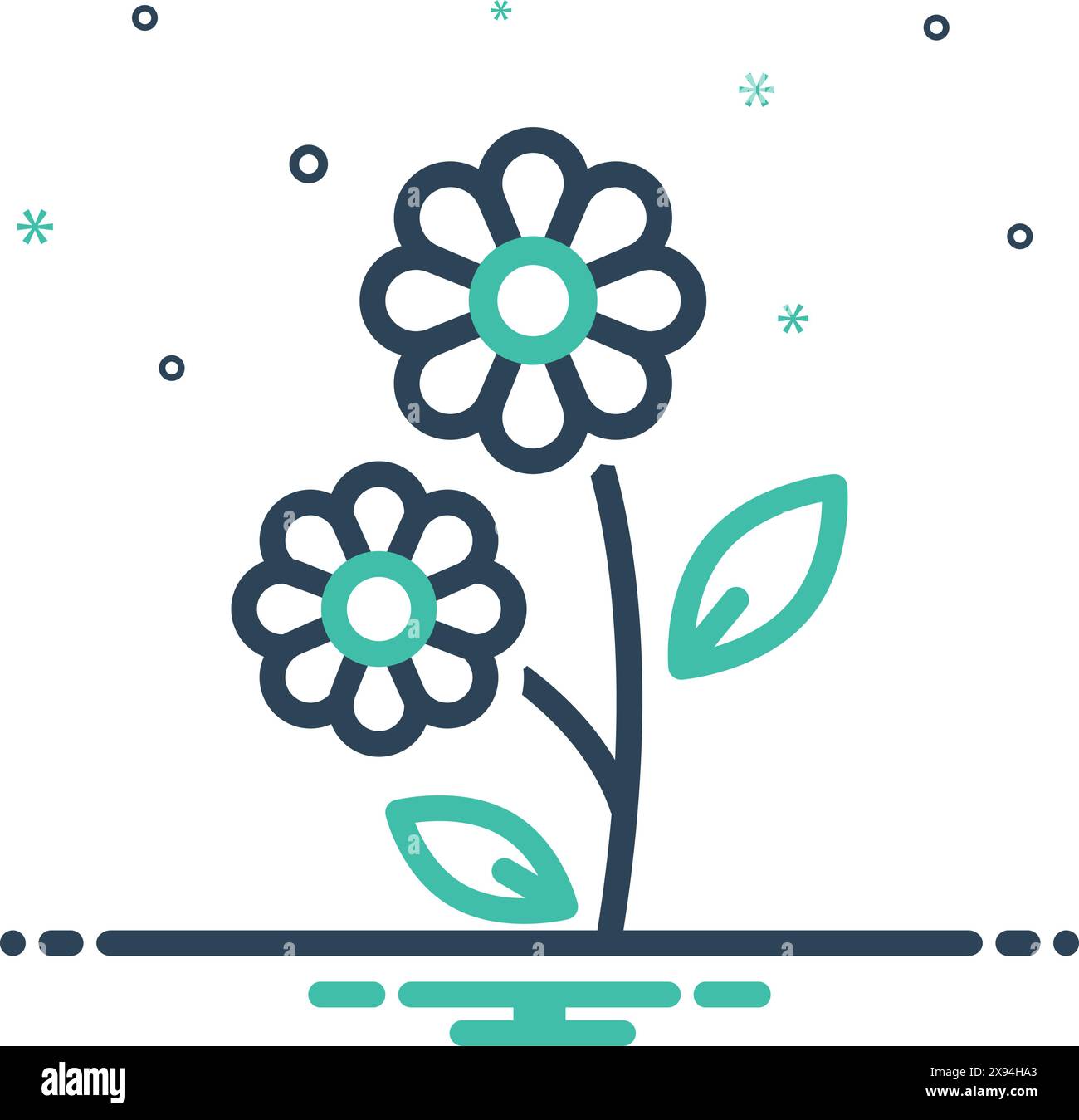 Icon for flowers,bloom Stock Vector Image & Art - Alamy