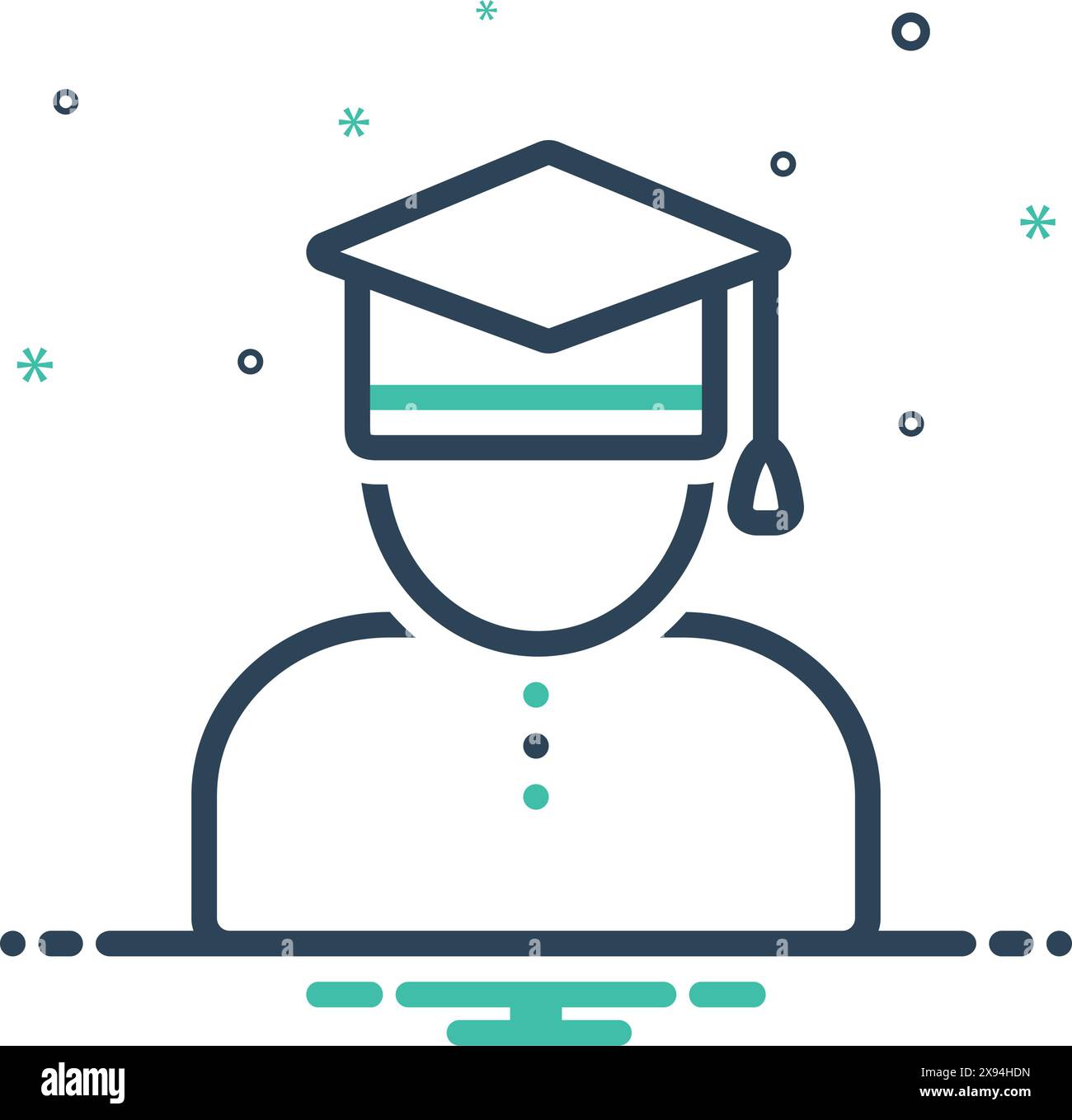 Icon for scholar,academic Stock Vector Image & Art - Alamy