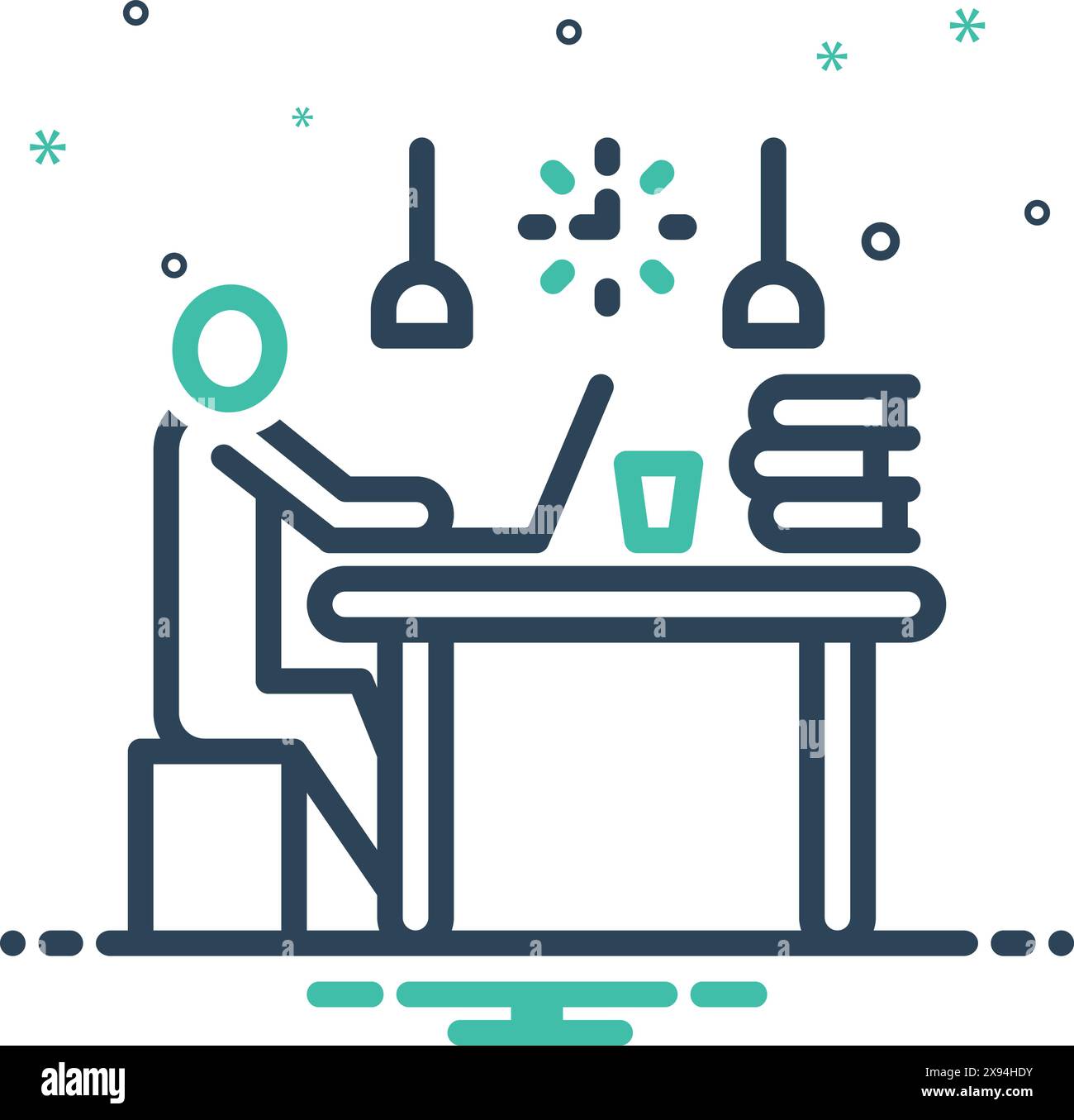 Icon for office,workroom Stock Vector Image & Art - Alamy