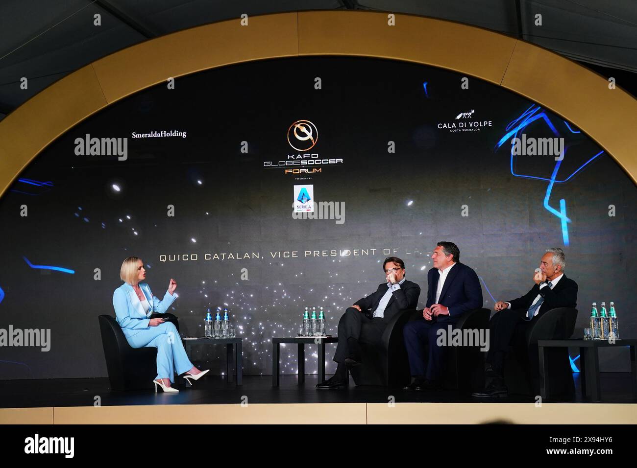 Costa Smeralda, Italia. 29th May, 2024. Amanda Davides, Quico Catalan ...