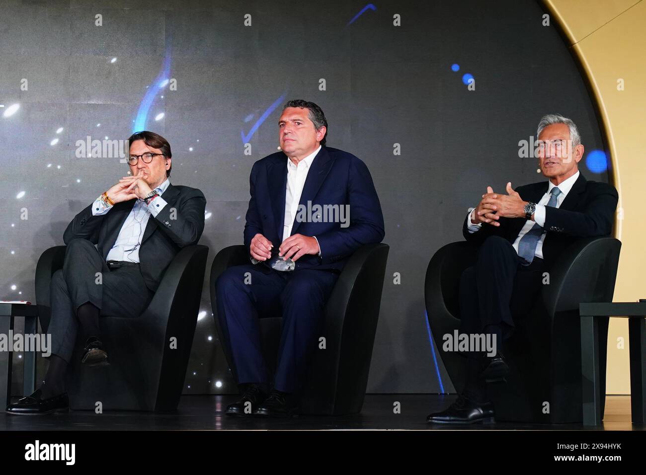 Costa Smeralda, Italia. 29th May, 2024. Quico Catalan, Luigi de Siervo ...