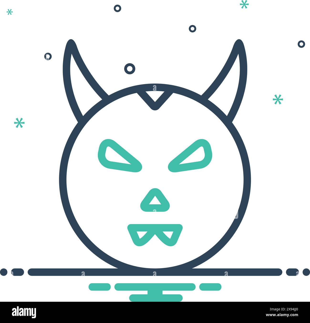 Icon for giant,devil Stock Vector Image & Art - Alamy