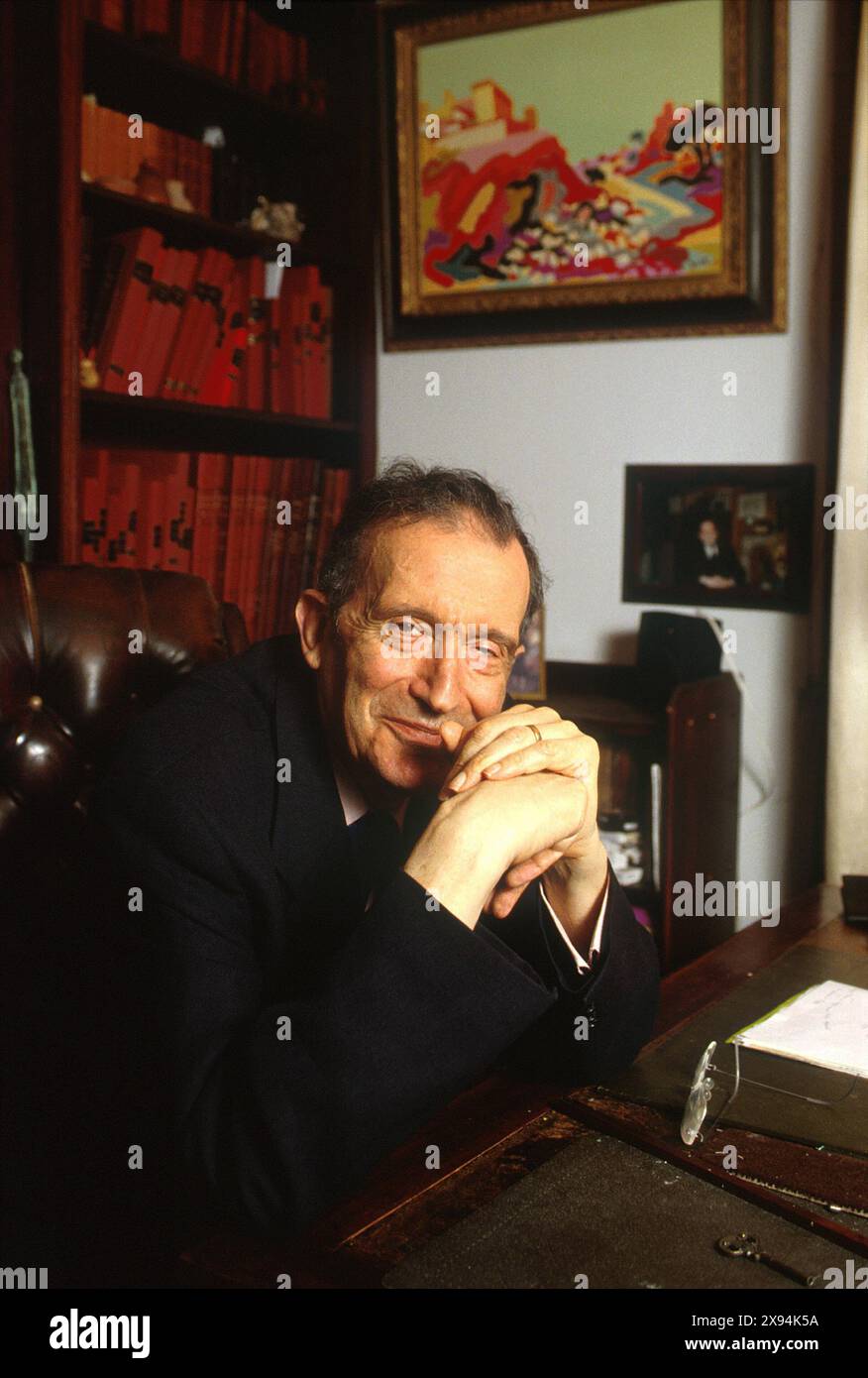 Francis KAPLAN - Date : 20001218 ©John Foley/Opale.photo Stock Photo ...