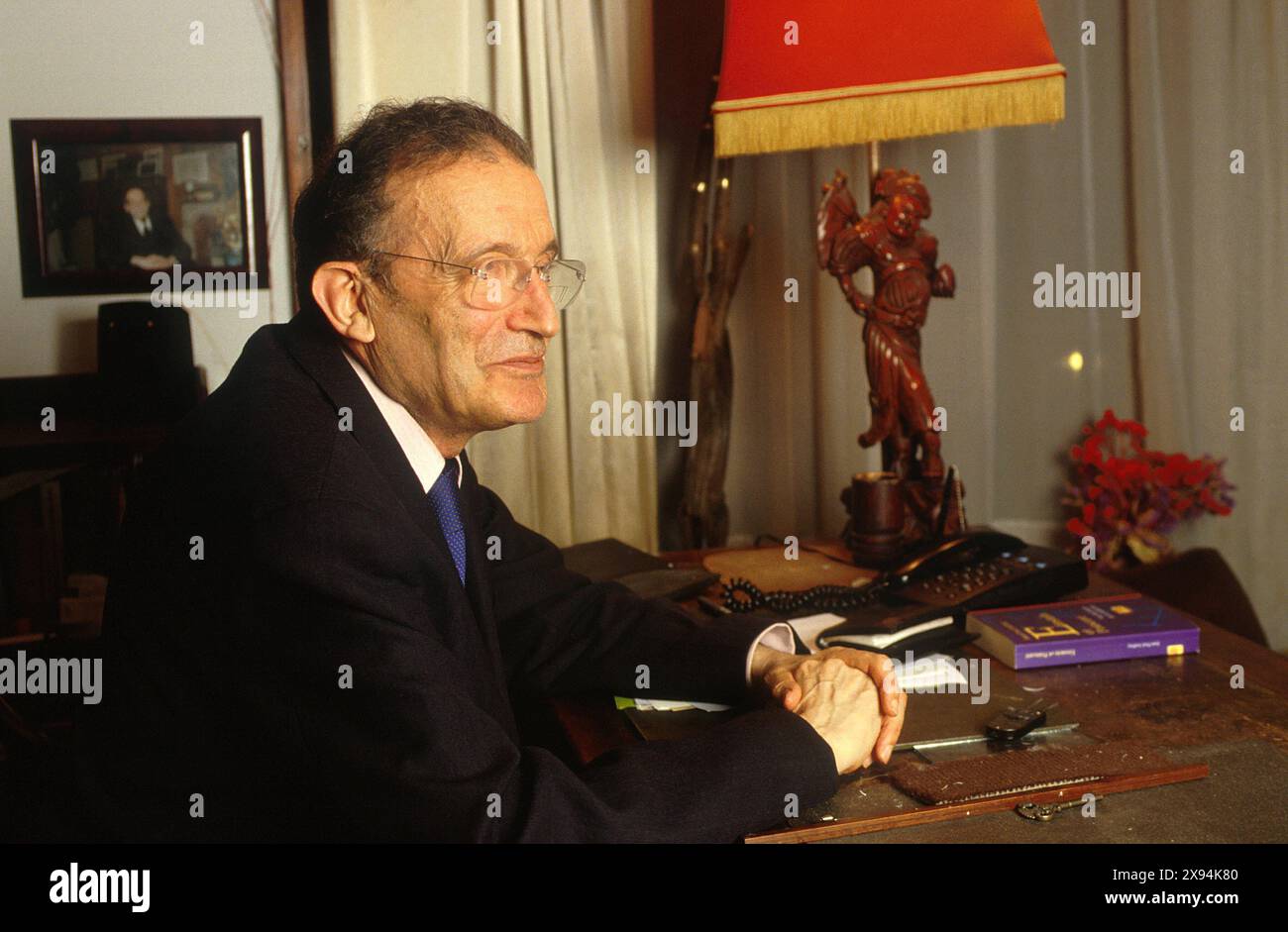 Francis KAPLAN - Date : 20001218 ©John Foley/Opale.photo Stock Photo ...