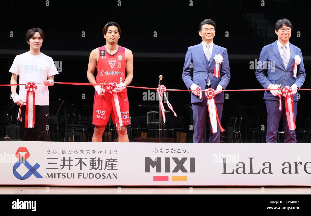 May 29, 2024, Funabashi, Japan - (L-R) Olympic figure skating silver ...
