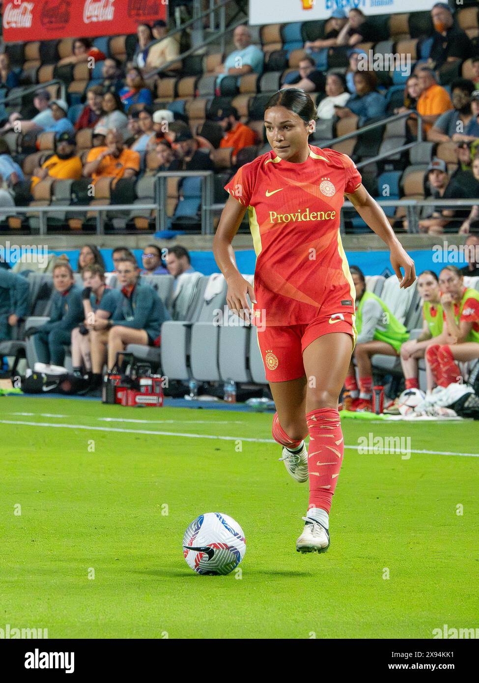 Sophia Smith (11 Portland Thorns) in action during the National Womens ...