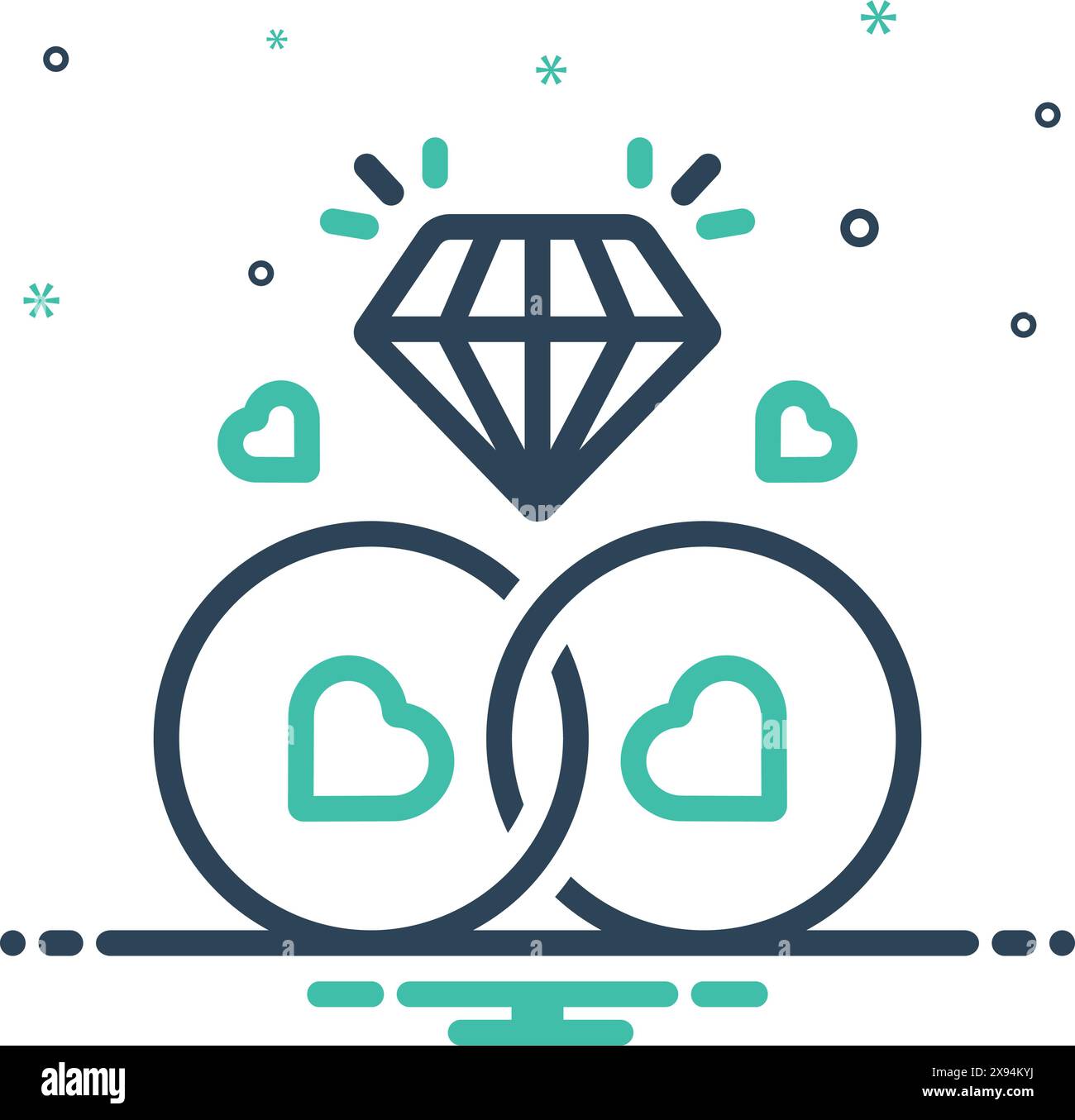 Icon for marriage,sacrament Stock Vector Image & Art - Alamy