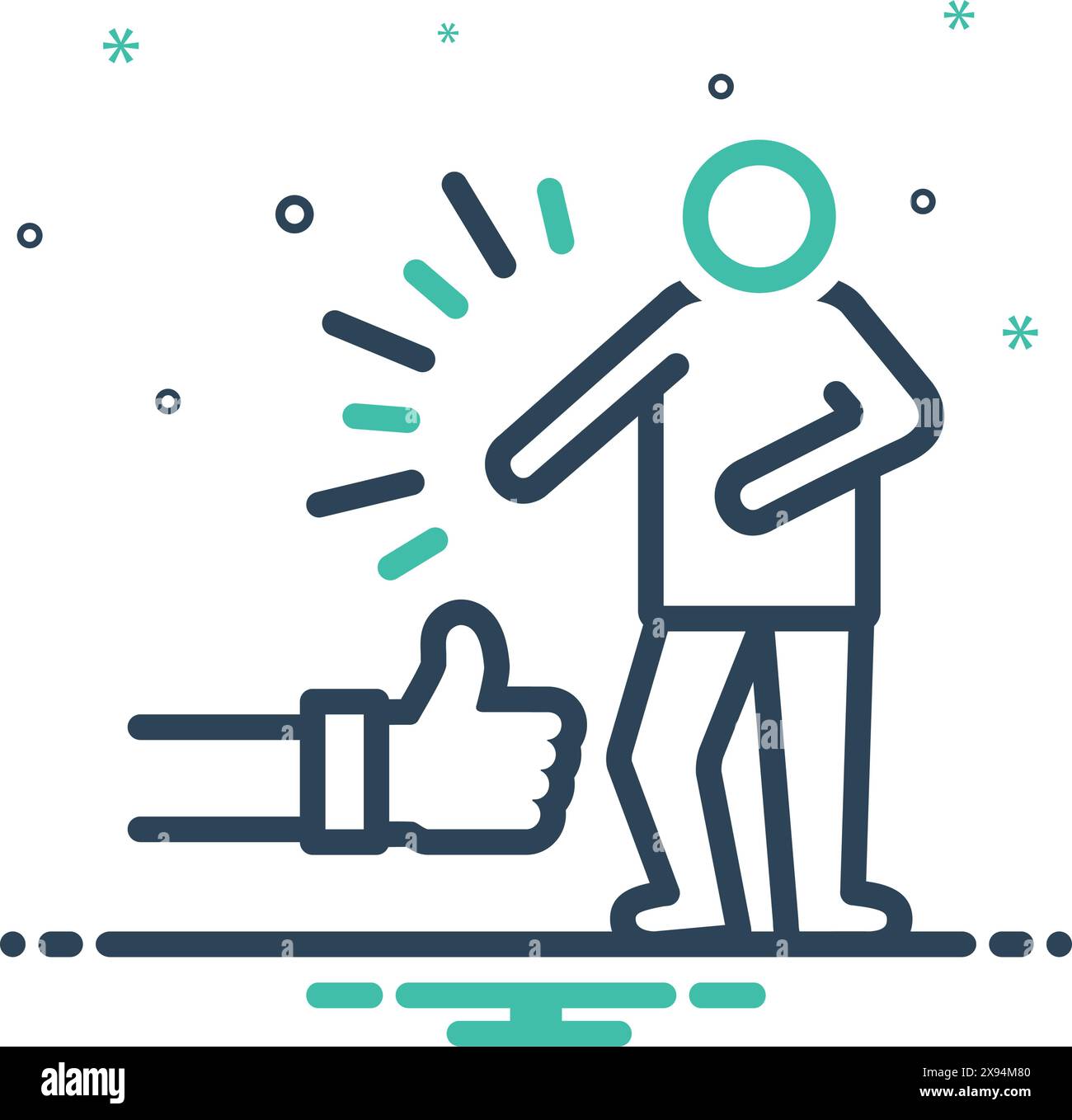 Icon for impress,make an impression Stock Vector Image & Art - Alamy