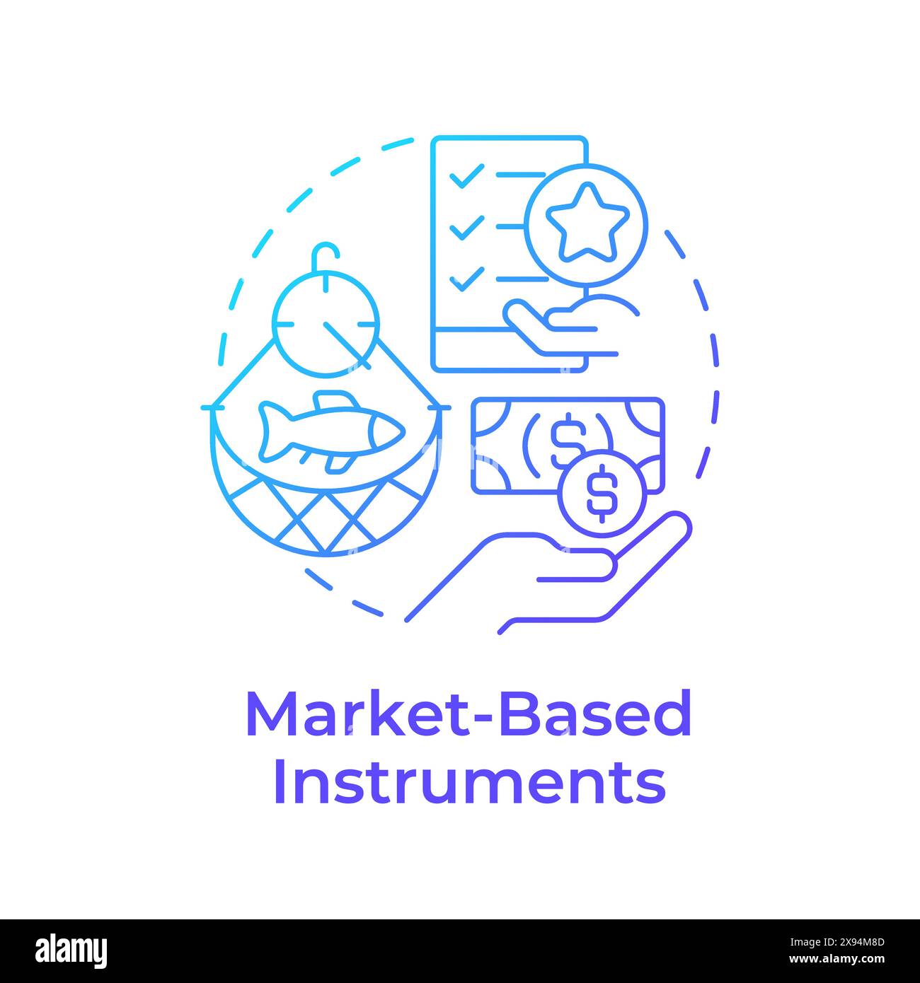 Market-based instruments blue gradient concept icon Stock Vector Image ... Market-based instruments blue gradient concept icon Stock Vector Image ...