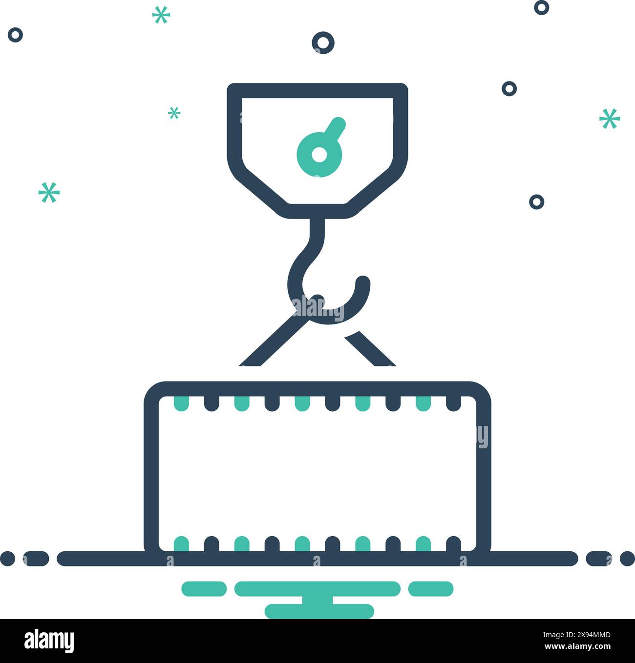 Icon for weigh,heft,have a weight of Stock Vector Image & Art - Alamy