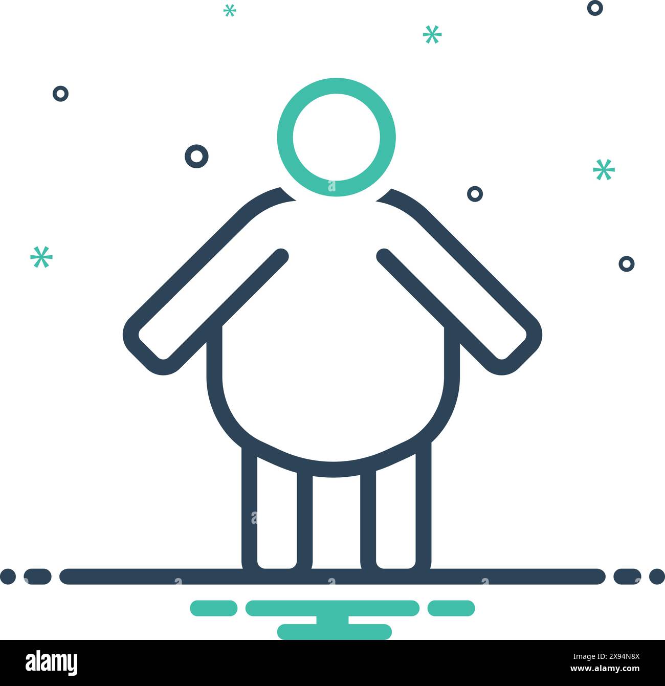 Icon for fat,hefty,over weight Stock Vector Image & Art - Alamy