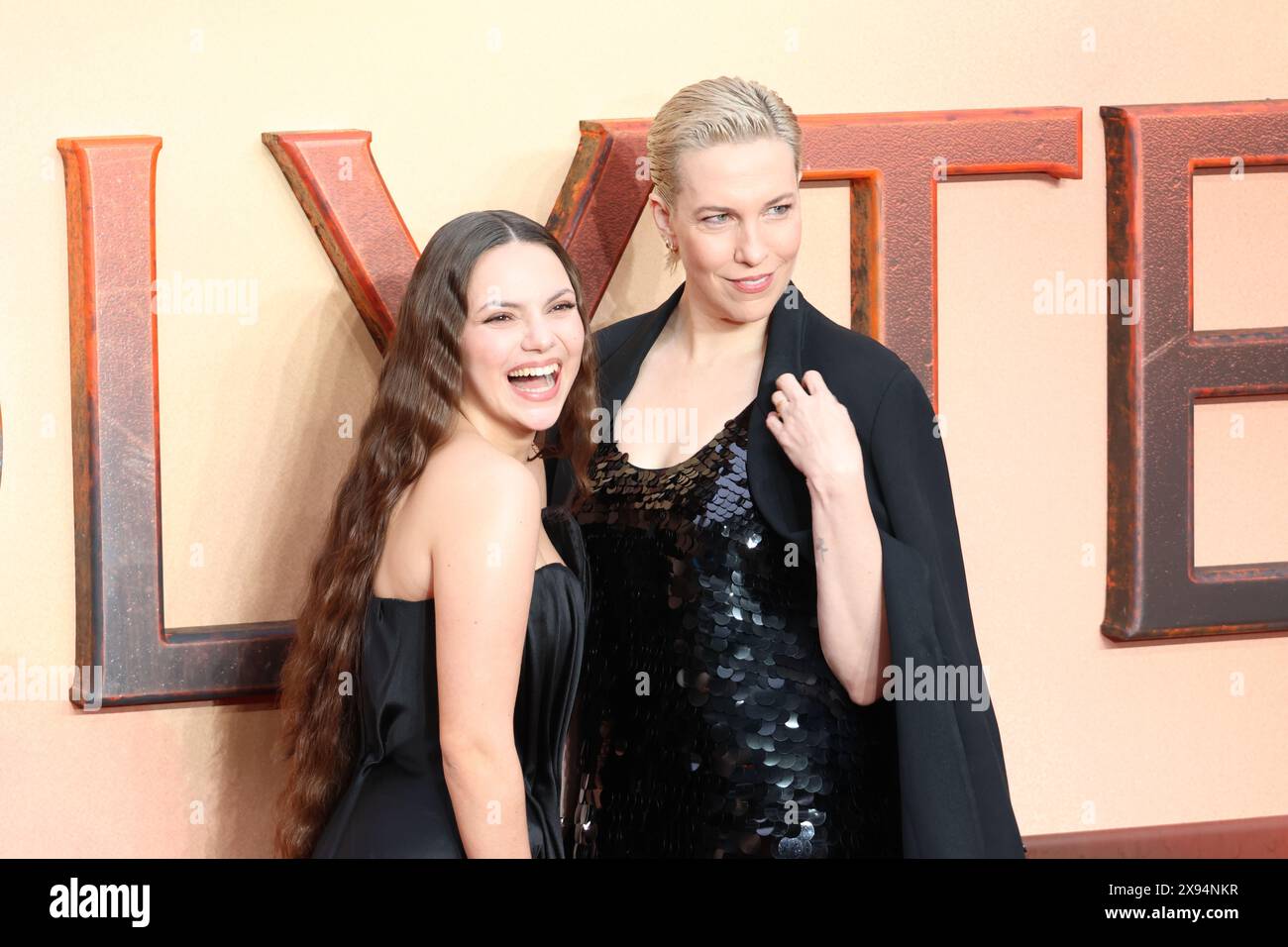 Dafne Keen and Rebecca Henderson, STAR WARS: The Acolyte UK Premiere ...