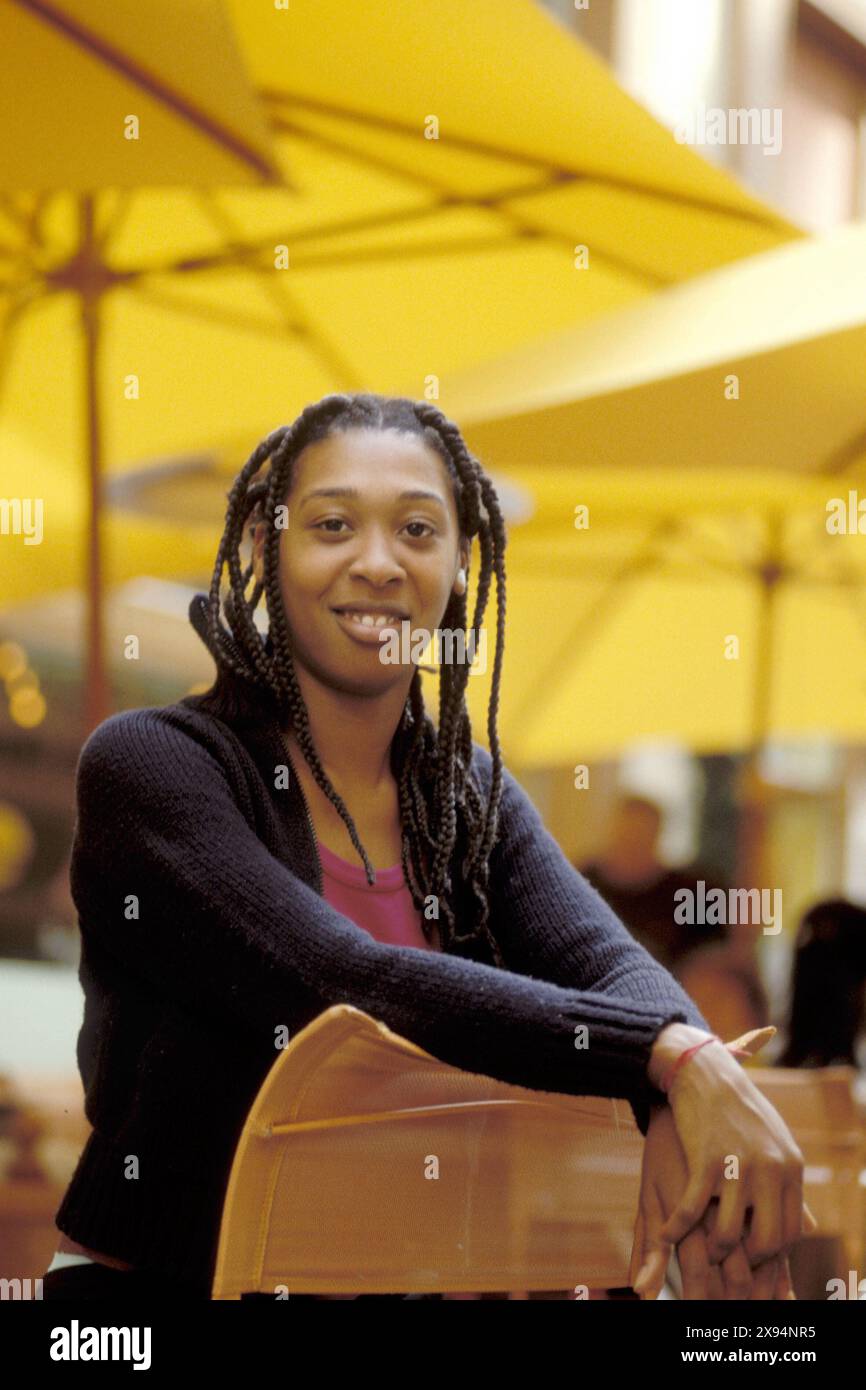 De MONTAIGNE Tania - Date : 20000901 ©John Foley/Opale.photo Stock ...