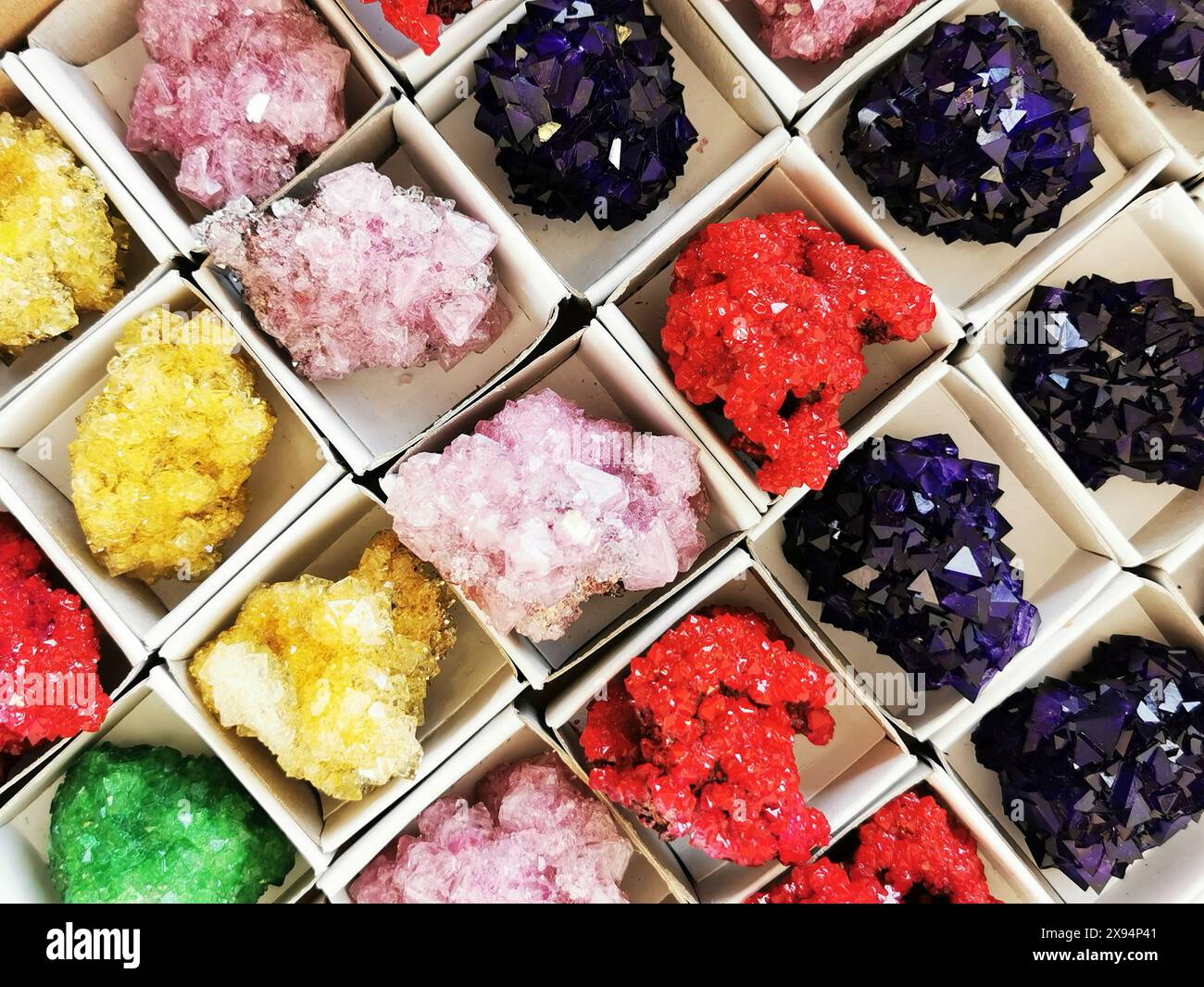 synthetic color minerals texture as very nice natural background Stock ...