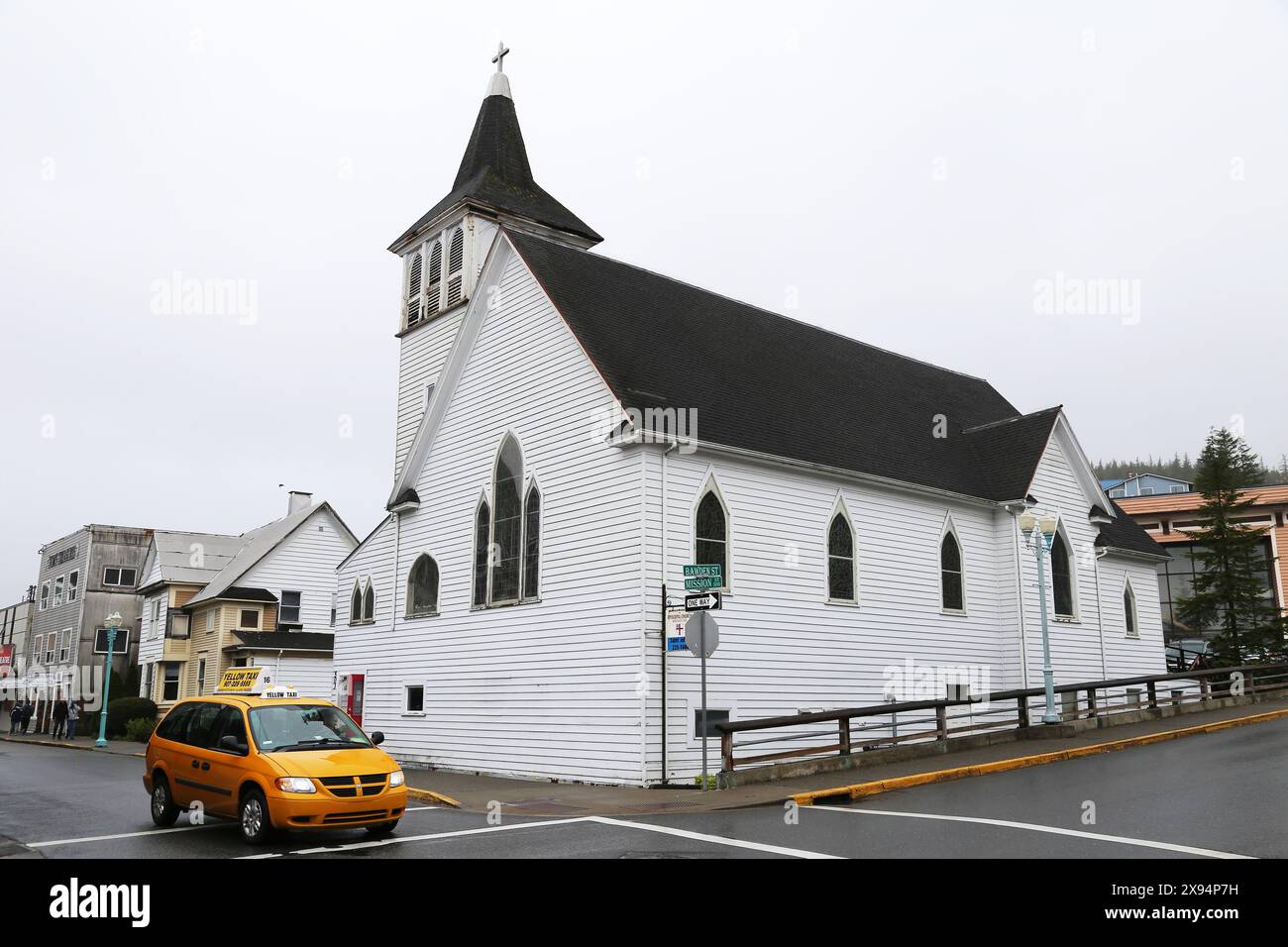 Saint John’s Episcopal Church, Mission Street, Ketchikan, Revillagigedo ...