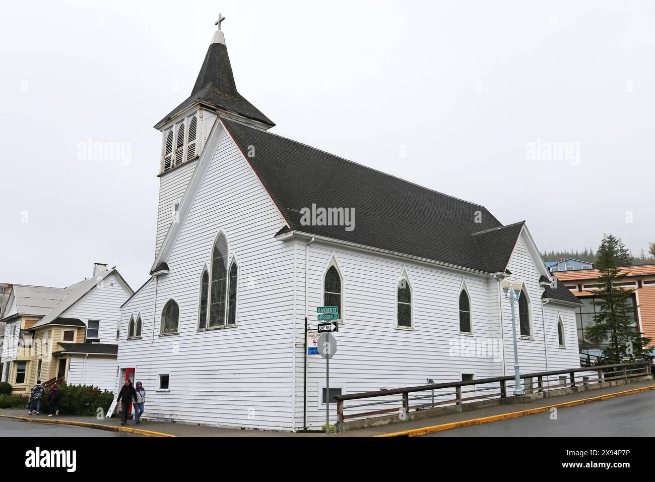 Saint John’s Episcopal Church, Mission Street, Ketchikan, Revillagigedo ...