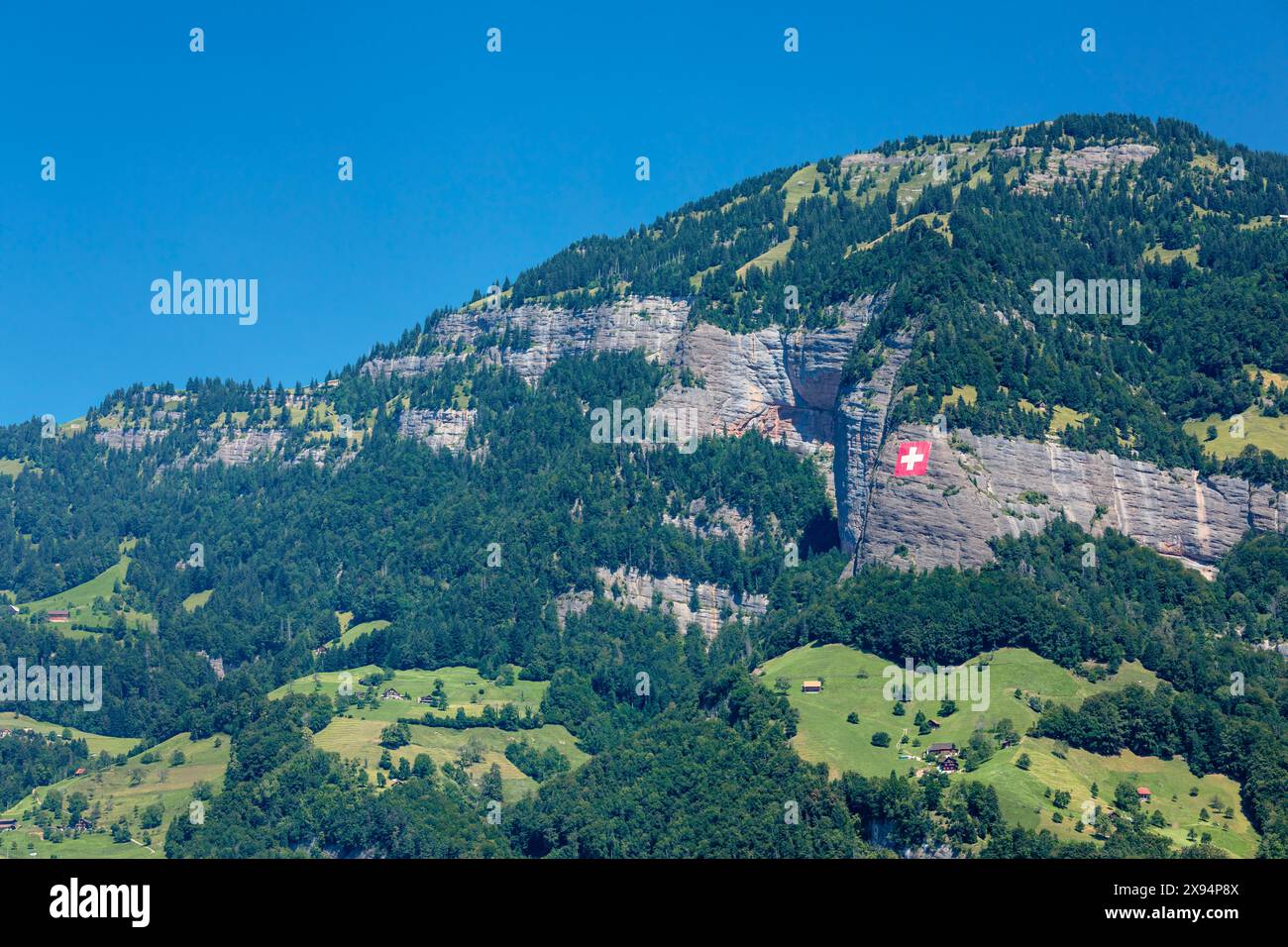 Rigi Mountain near Vitznau, Lake Lucerne, Canton Schwyz, Switzerland ...