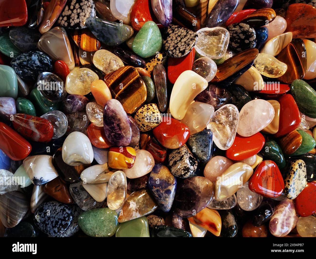 color minerals and gems texture as very nice natural background Stock ...